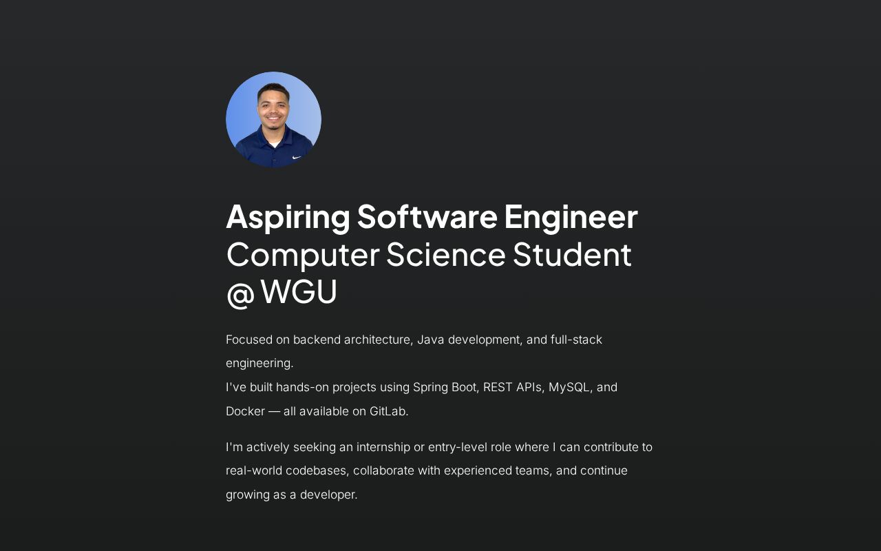 Andrew’s Portfolio